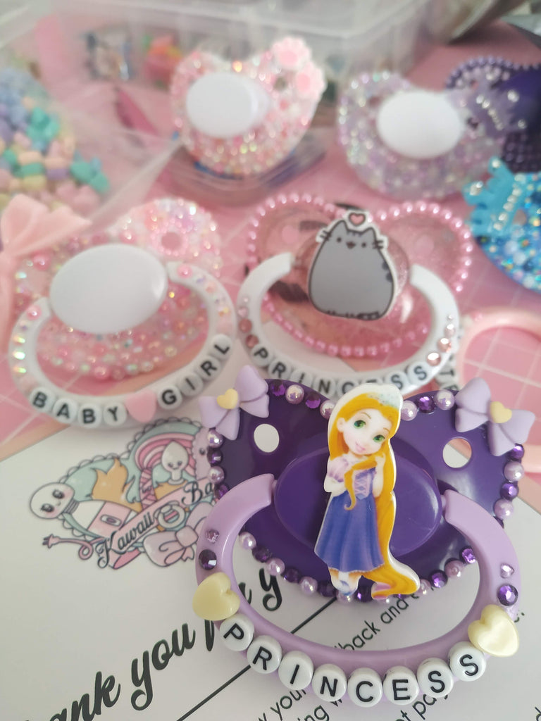 Princess Custom Pacifier – Kawaii Bdsm