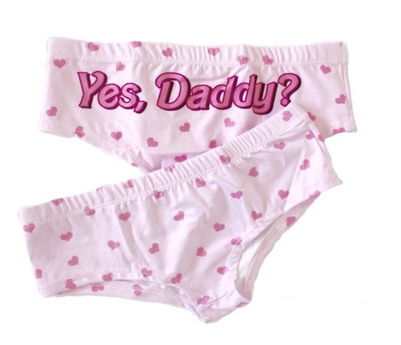 Yes Daddy Panties Kawaii Bdsm
