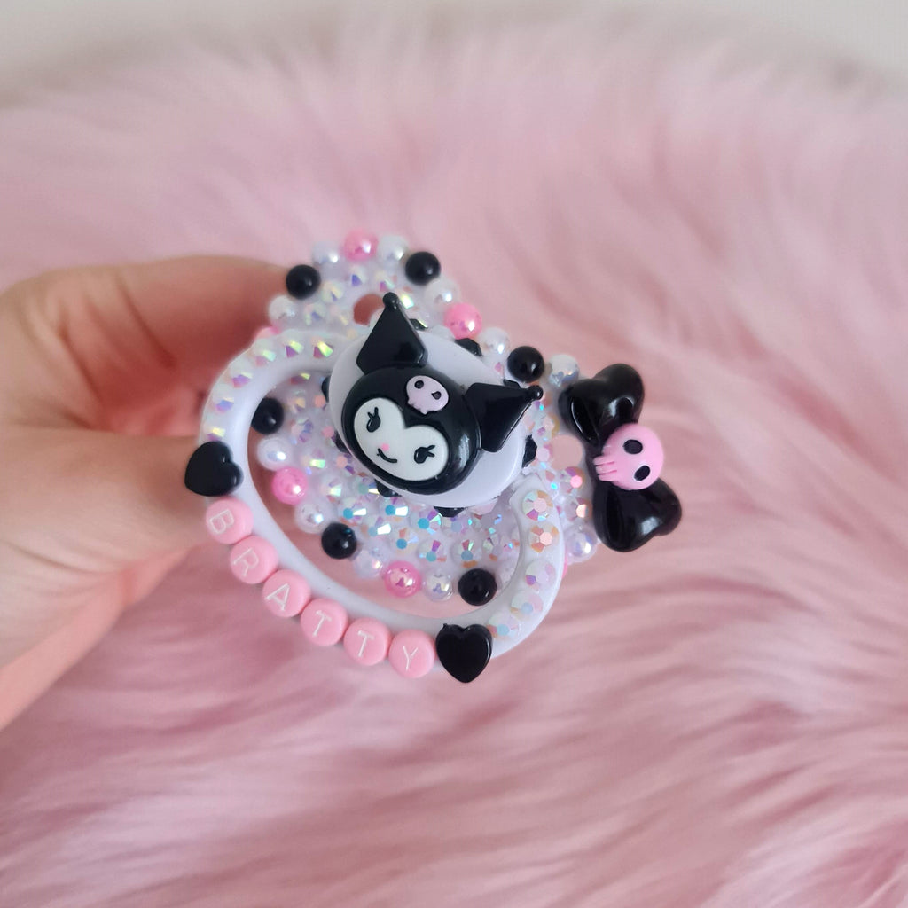 Kuromi Custom Pacifier – Kawaii Bdsm