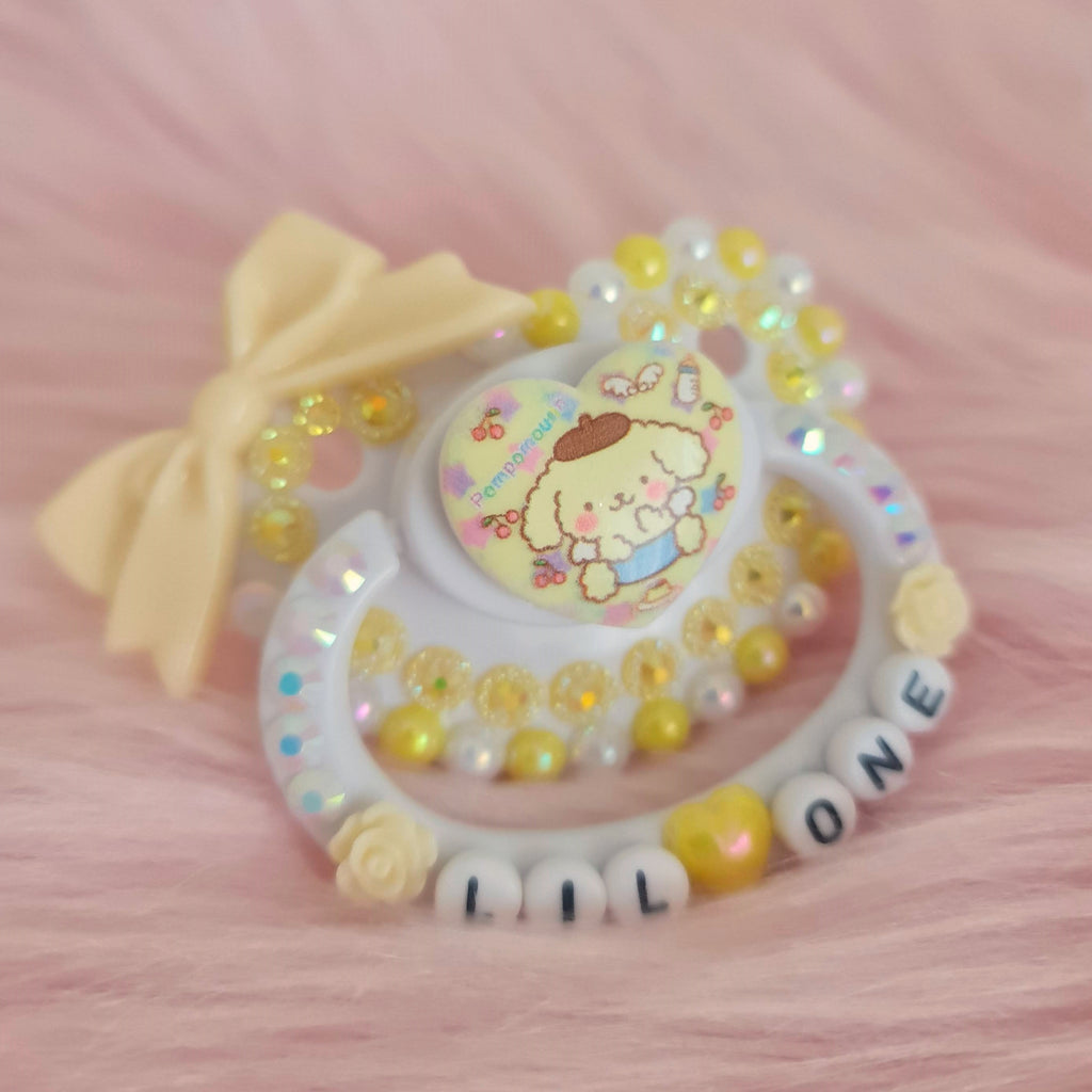 Pompompurin Custom Pacifier – Kawaii Bdsm