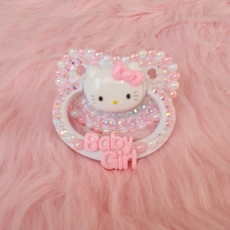 Hello Kitty Custom Pacifier – Kawaii Bdsm