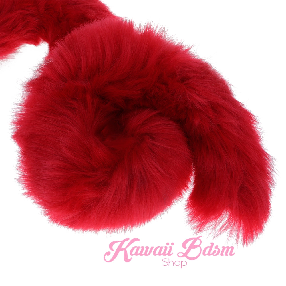 Extra Long Red Tail – Kawaii Bdsm